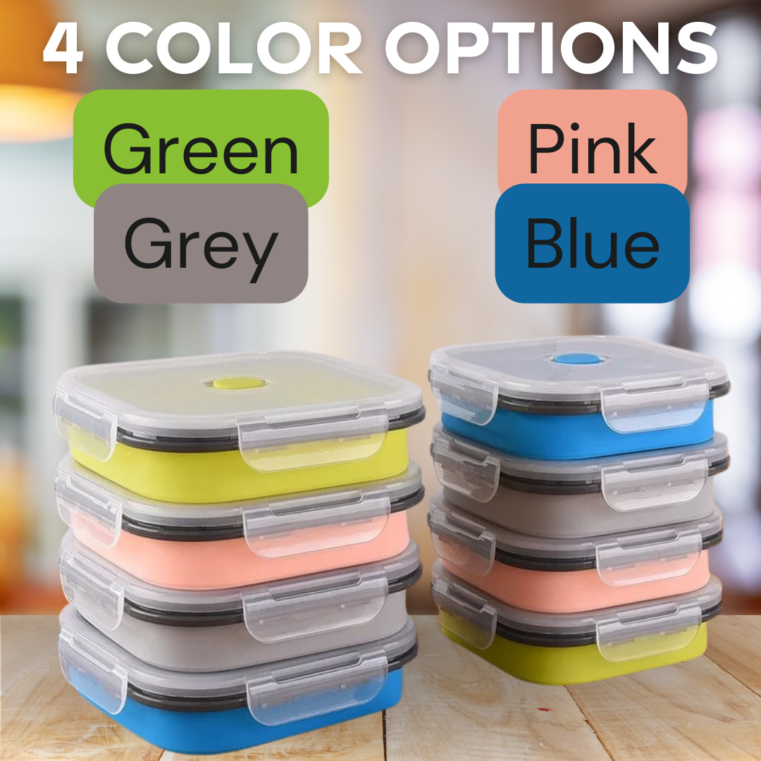 Collapsible Silicone Lunch Box – Warehouse 4 All