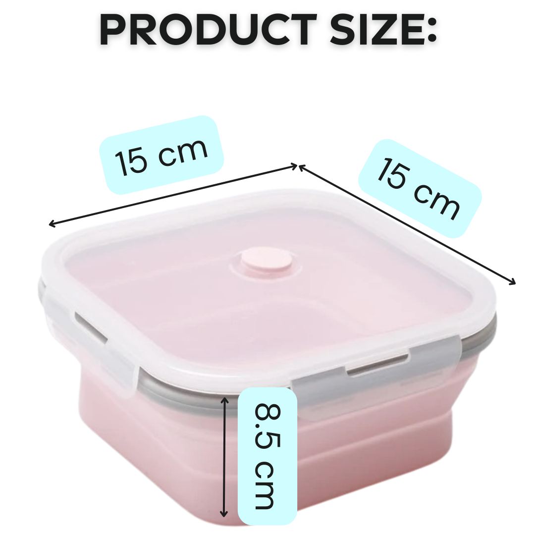 Collapsible Silicone Lunch Box – Warehouse 4 All